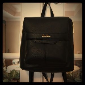 Sam Edelman | Bags | Sam Edelman Black Pebbled Leather Backpack | Poshmark